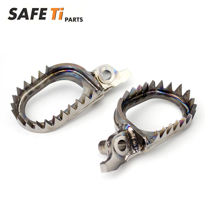 Titanium Footpegs for Yamaha YZ250F/450F | GR5 Hand-Welded Lightweight ...