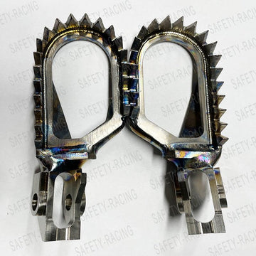 SAFETY RACING TITANIUM FOOTPEG|5% OFF FIRST ORDER|DIRT BIKE PARTS