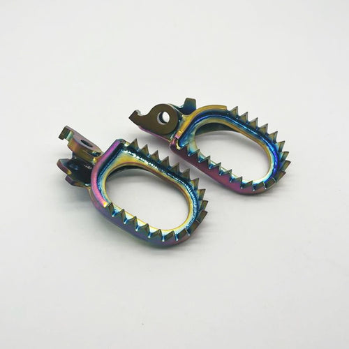 SAFETi TITANIUM FOOTPEG|TITANIUM PARTS|RACING DIRT BIKE PARTS