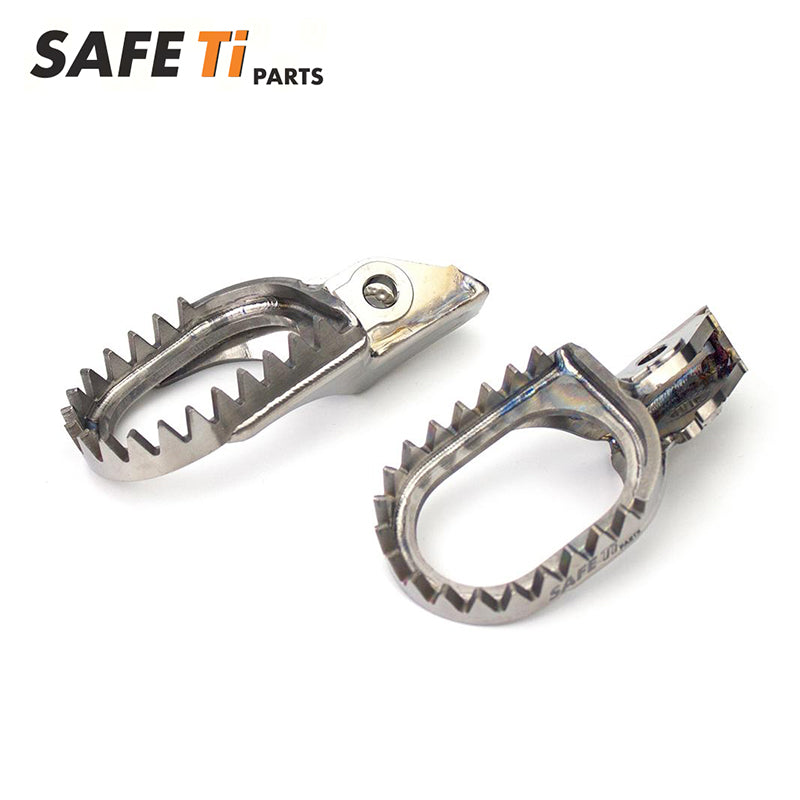 Titanium footpegs for SURRON ULTRA BEE – SAFETi