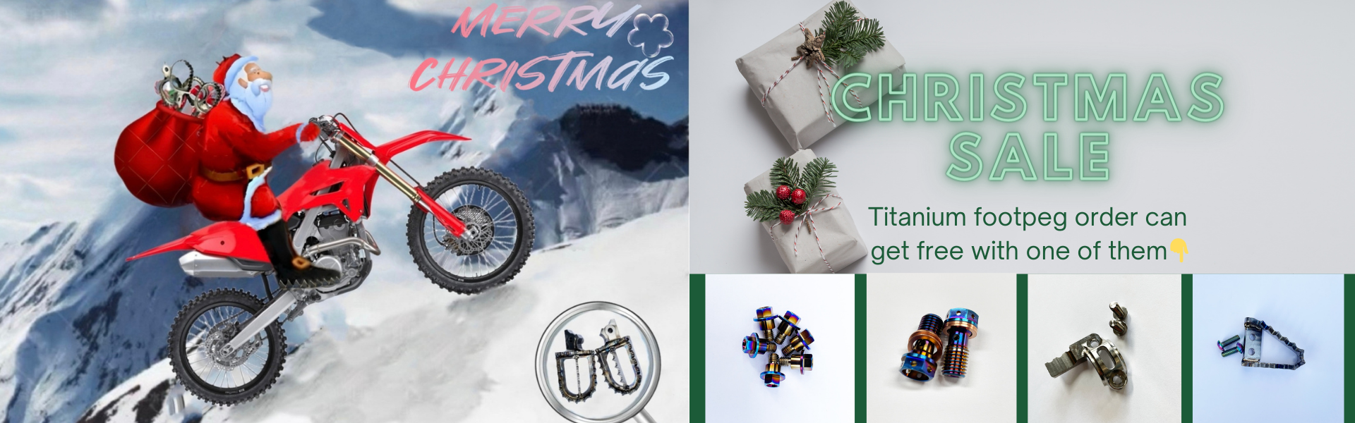 SAFETY RACING TITANIUM FOOTPEG|5% OFF FIRST ORDER|DIRT BIKE PARTS