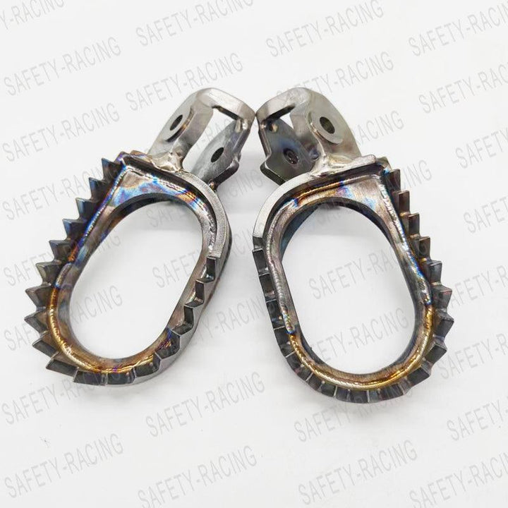 SAFETY RACING TITANIUM FOOTPEG|5% OFF FIRST ORDER|DIRT BIKE PARTS