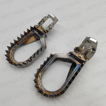 SAFETY RACING TITANIUM FOOTPEG|5% OFF FIRST ORDER|DIRT BIKE PARTS