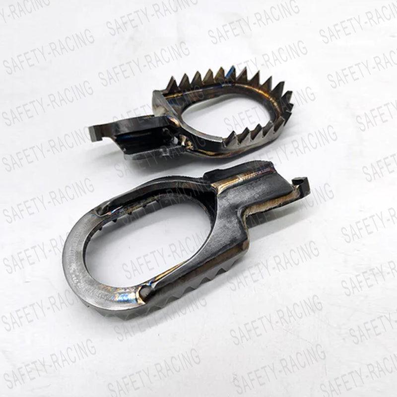 SAFETi titanium footpegs for dirt bike KAWASAKI